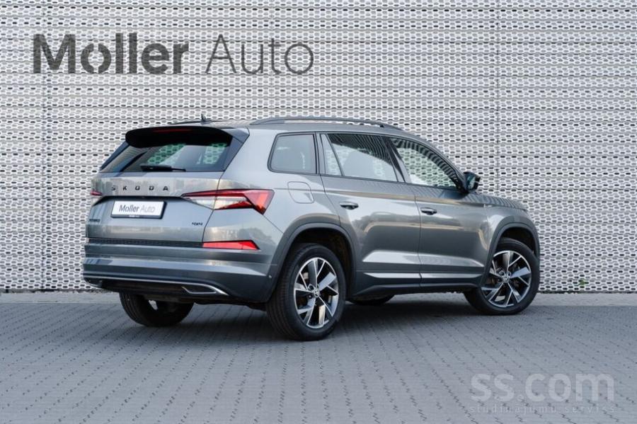 Pelēks Skoda Kodiaq 2023 Rīga, ar dzinēja tilpumu 2.00 L un nobraukumu 143 tūkst. km par 31700 €, foto 5 vietnē AUTOMOTO.COM.LV
