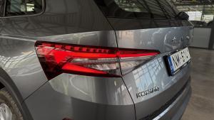 Grey Skoda Kodiaq 2023 in Riga, with an engine capacity of 2.00 L and mileage of 61 thousand km for 27900 €, photo 8 on AUTOMOTO.COM.LV