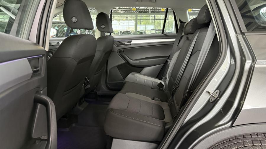 Grey Skoda Kodiaq 2023 in Riga, with an engine capacity of 2.00 L and mileage of 61 thousand km for 27900 €, photo 11 on AUTOMOTO.COM.LV