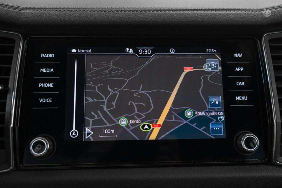 Серый Шкода Kodiaq 2023 в Вильнюс, объемом двигателя 2.00 л и пробегом 153 тыс. км за 29000 €, фото 14 на AUTOMOTO.COM.LV