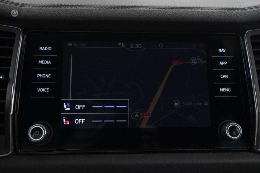 Серый Шкода Kodiaq 2023 в Вильнюс, объемом двигателя 2.00 л и пробегом 153 тыс. км за 29000 €, фото 17 на AUTOMOTO.COM.LV