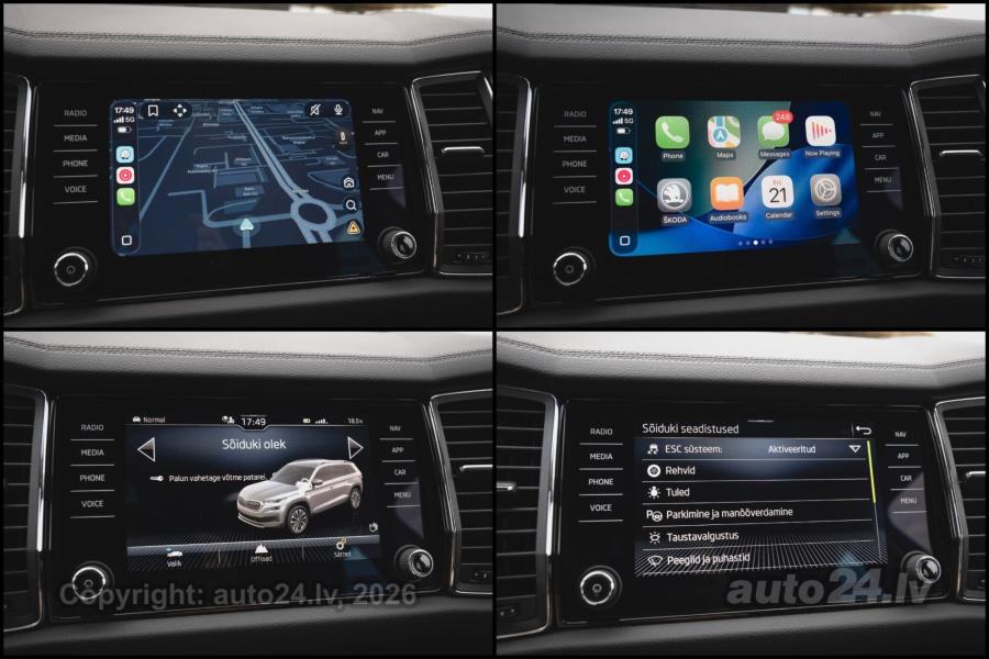 Pelēks Skoda Kodiaq 2023 Tartu, ar dzinēja tilpumu 2.00 L un nobraukumu 192 tūkst. km par 24990 €, foto 43 vietnē AUTOMOTO.COM.LV