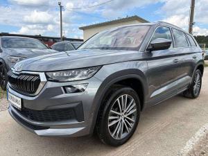 Grey Skoda Kodiaq 2023 in Vilnius, with an engine capacity of 1.97 L and mileage of 197 thousand km for 25800 €, photo  on AUTOMOTO.COM.LV