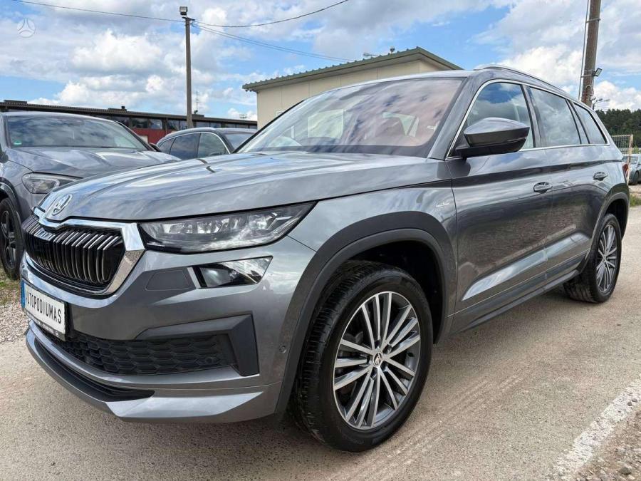 Pelēks Skoda Kodiaq 2023 Viļņa, ar dzinēja tilpumu 1.97 L un nobraukumu 197 tūkst. km par 25800 €, foto 1 vietnē AUTOMOTO.COM.LV