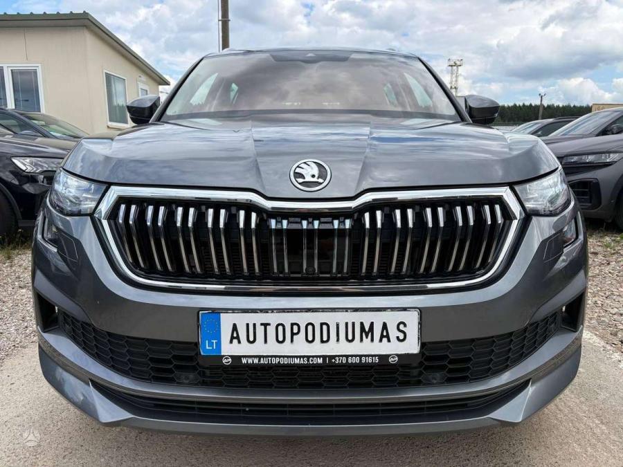 Pelēks Skoda Kodiaq 2023 Viļņa, ar dzinēja tilpumu 1.97 L un nobraukumu 197 tūkst. km par 25800 €, foto 5 vietnē AUTOMOTO.COM.LV