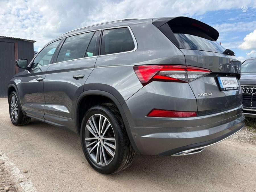 Pelēks Skoda Kodiaq 2023 Viļņa, ar dzinēja tilpumu 1.97 L un nobraukumu 197 tūkst. km par 25800 €, foto 10 vietnē AUTOMOTO.COM.LV