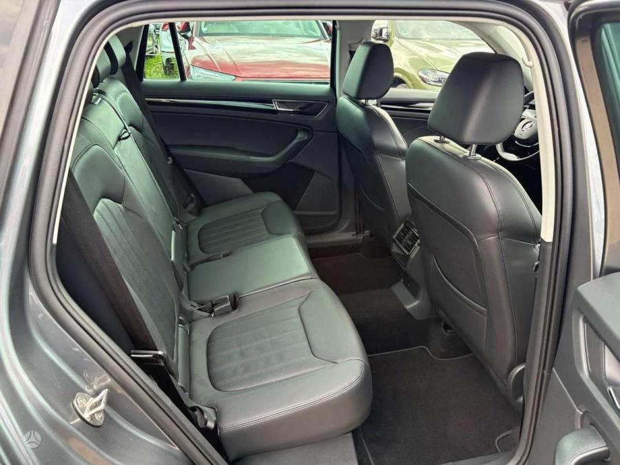 Pelēks Skoda Kodiaq 2023 Viļņa, ar dzinēja tilpumu 1.97 L un nobraukumu 197 tūkst. km par 25800 €, foto 22 vietnē AUTOMOTO.COM.LV