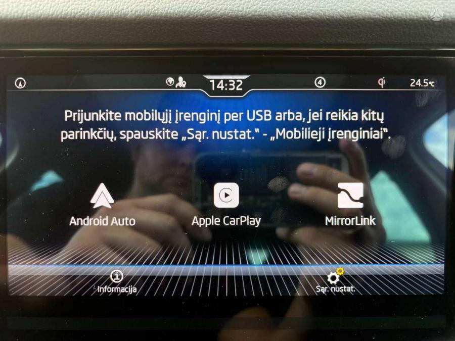 Pelēks Skoda Kodiaq 2023 Viļņa, ar dzinēja tilpumu 1.97 L un nobraukumu 197 tūkst. km par 25800 €, foto 28 vietnē AUTOMOTO.COM.LV