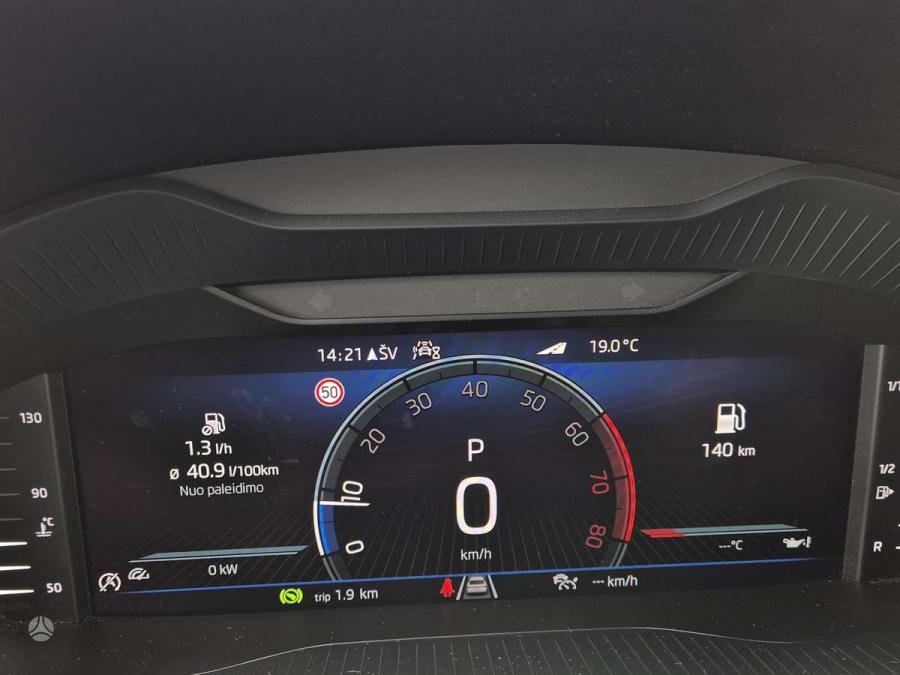 Grey Skoda Kodiaq 2023 in Siauliai, with an engine capacity of 1.98 L and mileage of 169 thousand km for 29900 €, photo 23 on AUTOMOTO.COM.LV