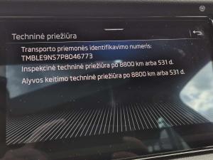 Grey Skoda Kodiaq 2023 in Siauliai, with an engine capacity of 1.98 L and mileage of 169 thousand km for 29900 €, photo 28 on AUTOMOTO.COM.LV