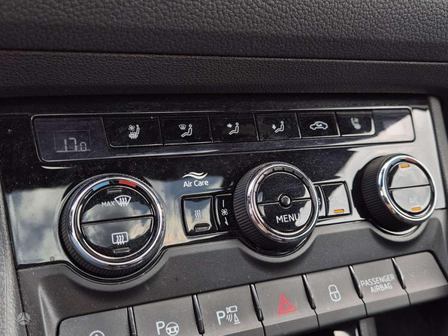 Grey Skoda Kodiaq 2023 in Siauliai, with an engine capacity of 1.98 L and mileage of 169 thousand km for 29900 €, photo 29 on AUTOMOTO.COM.LV