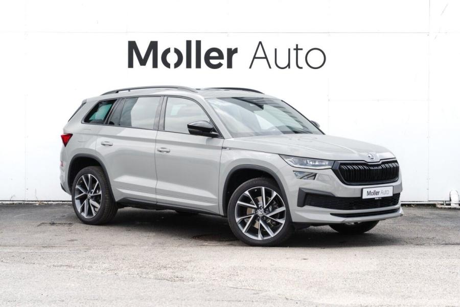 Pelēks Skoda Kodiaq 2023 Rīga, ar dzinēja tilpumu 2.00 L un nobraukumu 134 tūkst. km par 32900 €, foto 3 vietnē AUTOMOTO.COM.LV