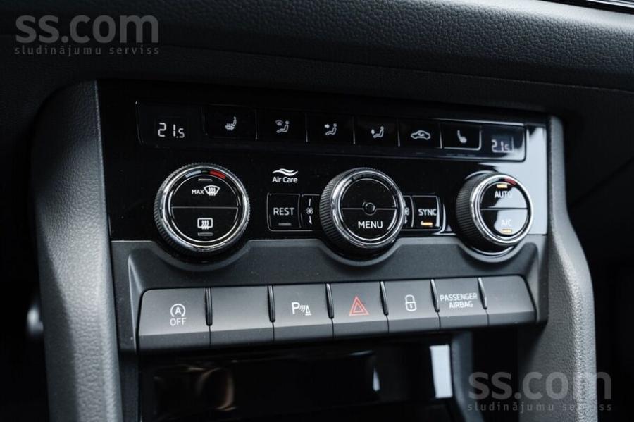 Grey Skoda Kodiaq 2023 in Riga, with an engine capacity of 2.00 L and mileage of 134 thousand km for 32300 €, photo 22 on AUTOMOTO.COM.LV
