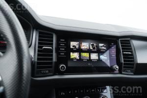 Grey Skoda Kodiaq 2023 in Riga, with an engine capacity of 2.00 L and mileage of 134 thousand km for 32300 €, photo 25 on AUTOMOTO.COM.LV