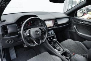 Grey Skoda Kodiaq 2023 in Riga, with an engine capacity of 2.00 L and mileage of 134 thousand km for 32300 €, photo 31 on AUTOMOTO.COM.LV