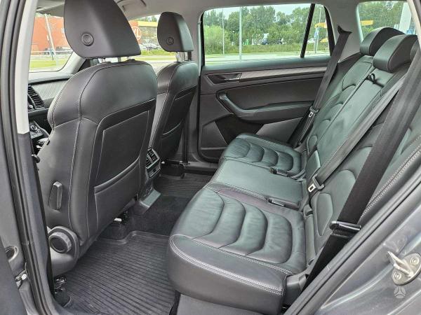 Grey Skoda Kodiaq 2023 in Gargzdai, with an engine capacity of 1.98 L and mileage of 129 thousand km for 29600 €, photo 10 on AUTOMOTO.COM.LV