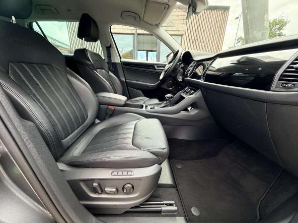 Grey Skoda Kodiaq 2023 in Vilnius, with an engine capacity of 1.97 L and mileage of 182 thousand km for 26200 €, photo 11 on AUTOMOTO.COM.LV
