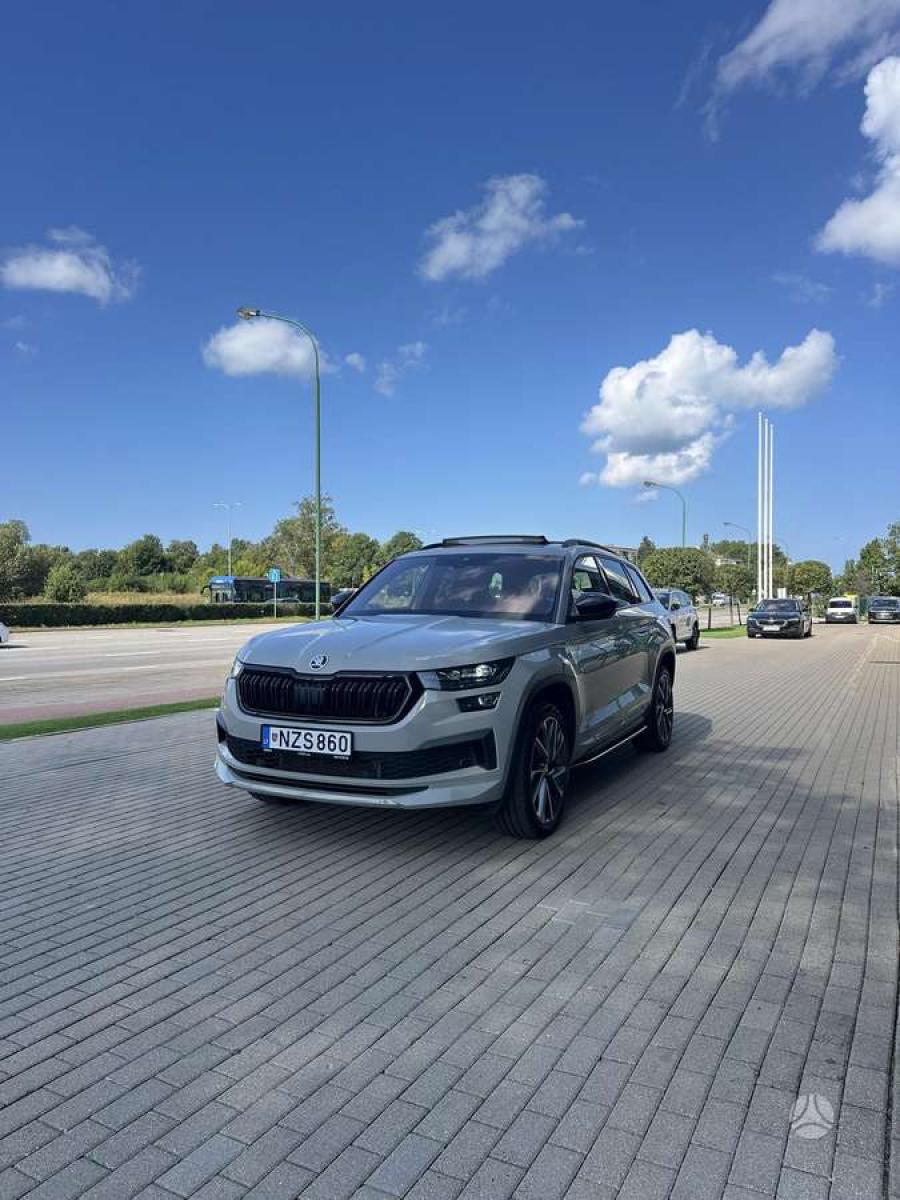 Pelēks Skoda Kodiaq 2023 Klaipėda, ar dzinēja tilpumu 1.97 L un nobraukumu 92 tūkst. km par 36800 €, foto 7 vietnē AUTOMOTO.COM.LV