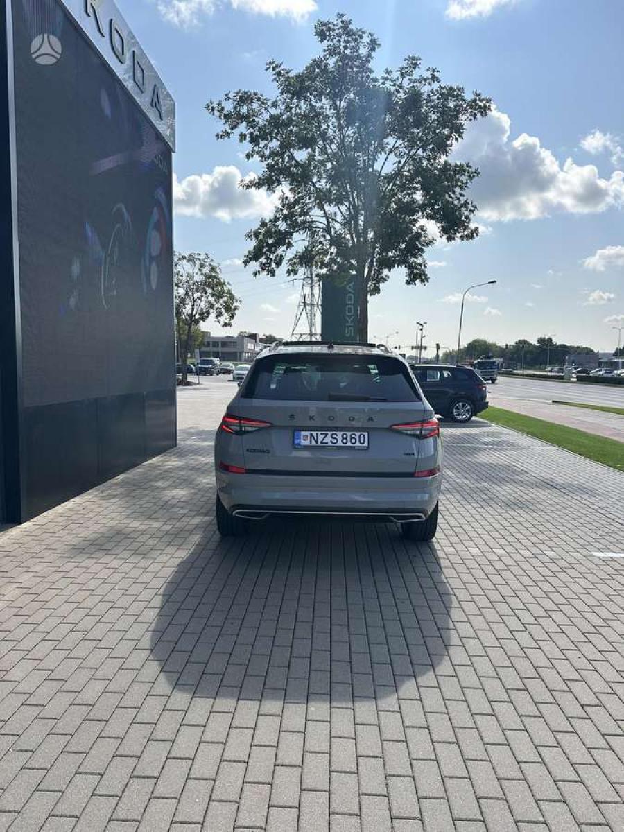 Pelēks Skoda Kodiaq 2023 Klaipėda, ar dzinēja tilpumu 1.97 L un nobraukumu 92 tūkst. km par 36800 €, foto 10 vietnē AUTOMOTO.COM.LV