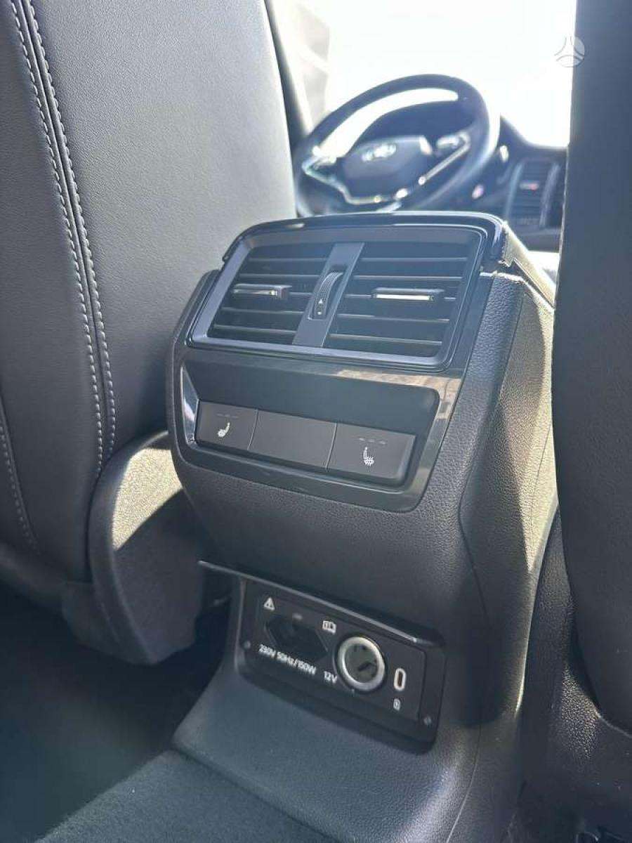 Pelēks Skoda Kodiaq 2023 Klaipėda, ar dzinēja tilpumu 1.97 L un nobraukumu 92 tūkst. km par 36800 €, foto 17 vietnē AUTOMOTO.COM.LV