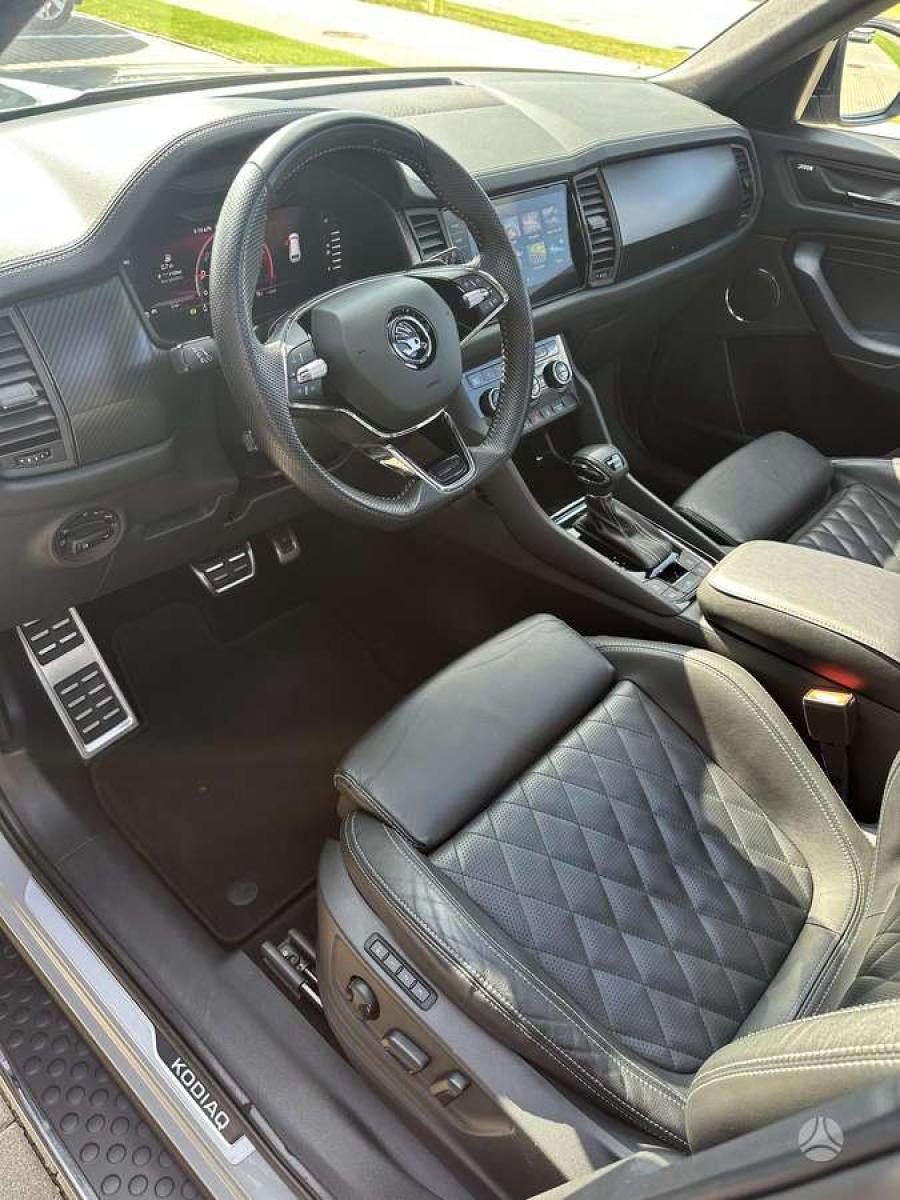 Pelēks Skoda Kodiaq 2023 Klaipėda, ar dzinēja tilpumu 1.97 L un nobraukumu 92 tūkst. km par 36800 €, foto 19 vietnē AUTOMOTO.COM.LV