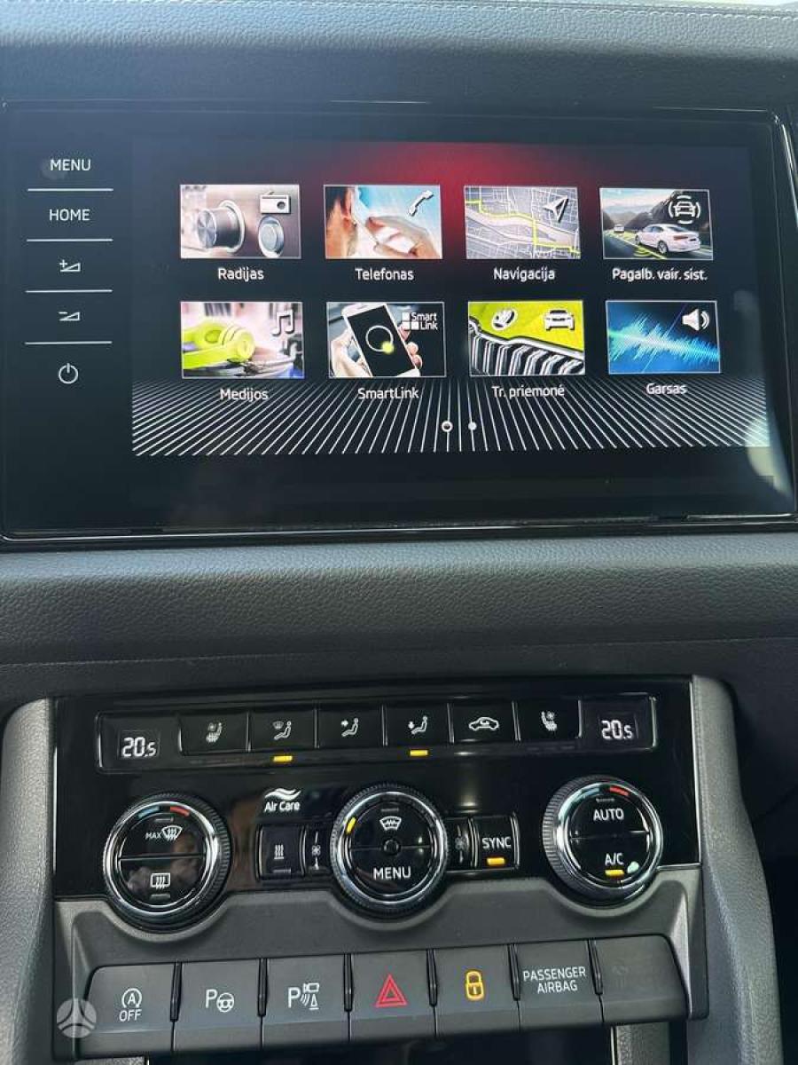 Pelēks Skoda Kodiaq 2023 Klaipėda, ar dzinēja tilpumu 1.97 L un nobraukumu 92 tūkst. km par 36800 €, foto 32 vietnē AUTOMOTO.COM.LV
