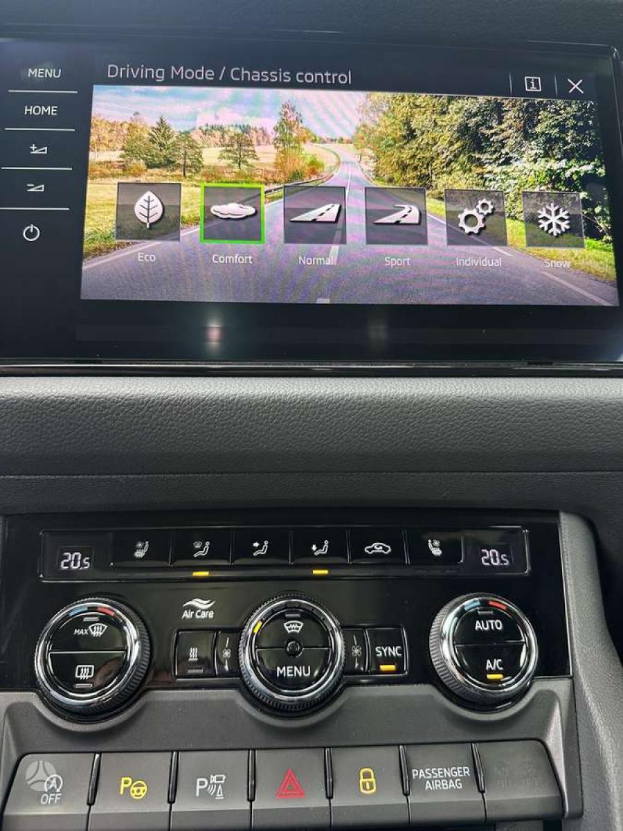 Pelēks Skoda Kodiaq 2023 Klaipėda, ar dzinēja tilpumu 1.97 L un nobraukumu 92 tūkst. km par 36800 €, foto 46 vietnē AUTOMOTO.COM.LV