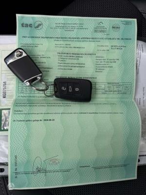 Grey Skoda Kodiaq 2023 in Kaunas, with an engine capacity of 1.97 L and mileage of 131 thousand km for 23999 €, photo 23 on AUTOMOTO.COM.LV