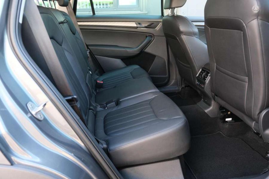 Pelēks Skoda Kodiaq 2023 Viļņa, ar dzinēja tilpumu 1.97 L un nobraukumu 182 tūkst. km par 26600 €, foto 18 vietnē AUTOMOTO.COM.LV