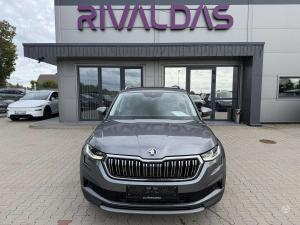 Grey Skoda Kodiaq 2023 in Siauliai, with an engine capacity of 1.97 L and mileage of 191 thousand km for 24990 €, photo  on AUTOMOTO.COM.LV