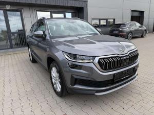 Grey Skoda Kodiaq 2023 in Siauliai, with an engine capacity of 1.97 L and mileage of 191 thousand km for 24990 €, photo 6 on AUTOMOTO.COM.LV