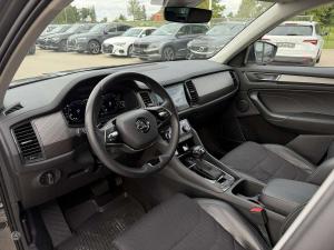 Grey Skoda Kodiaq 2023 in Siauliai, with an engine capacity of 1.97 L and mileage of 191 thousand km for 24990 €, photo 13 on AUTOMOTO.COM.LV