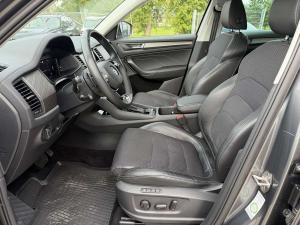 Grey Skoda Kodiaq 2023 in Siauliai, with an engine capacity of 1.97 L and mileage of 191 thousand km for 24990 €, photo 14 on AUTOMOTO.COM.LV