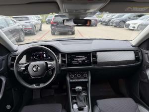 Grey Skoda Kodiaq 2023 in Siauliai, with an engine capacity of 1.97 L and mileage of 191 thousand km for 24990 €, photo 15 on AUTOMOTO.COM.LV