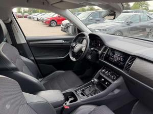 Grey Skoda Kodiaq 2023 in Siauliai, with an engine capacity of 1.97 L and mileage of 191 thousand km for 24990 €, photo 17 on AUTOMOTO.COM.LV