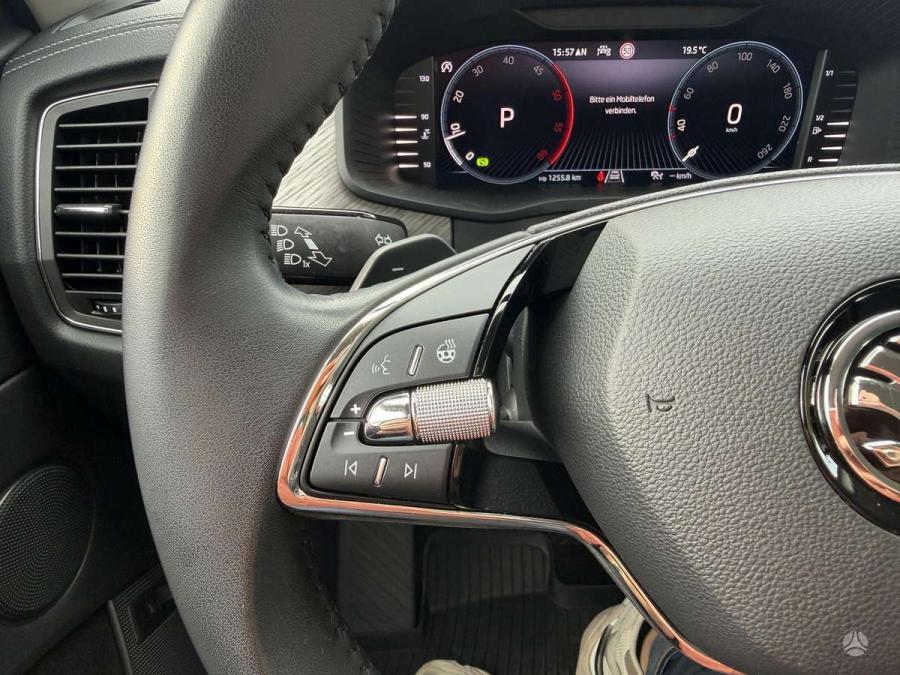 Grey Skoda Kodiaq 2023 in Siauliai, with an engine capacity of 1.97 L and mileage of 191 thousand km for 24990 €, photo 26 on AUTOMOTO.COM.LV
