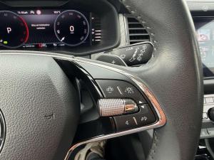 Grey Skoda Kodiaq 2023 in Siauliai, with an engine capacity of 1.97 L and mileage of 191 thousand km for 24990 €, photo 27 on AUTOMOTO.COM.LV