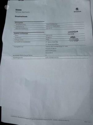 Grey Skoda Kodiaq 2023 in Siauliai, with an engine capacity of 1.97 L and mileage of 191 thousand km for 24990 €, photo 39 on AUTOMOTO.COM.LV