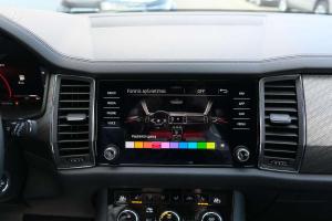 Pelēks Skoda Kodiaq 2023 Viļņa, ar dzinēja tilpumu 1.97 L un nobraukumu 143 tūkst. km par 27700 €, foto 17 vietnē AUTOMOTO.COM.LV