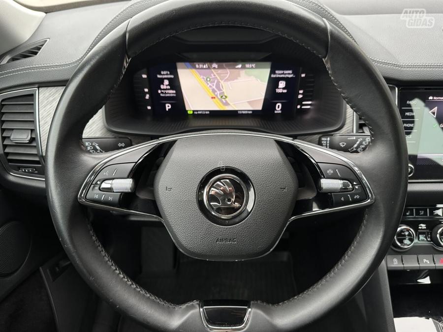 Pelēks Skoda Kodiaq 2023 Avižieniai, ar dzinēja tilpumu 2.00 L un nobraukumu 158 tūkst. km par 23500 €, foto 7 vietnē AUTOMOTO.COM.LV