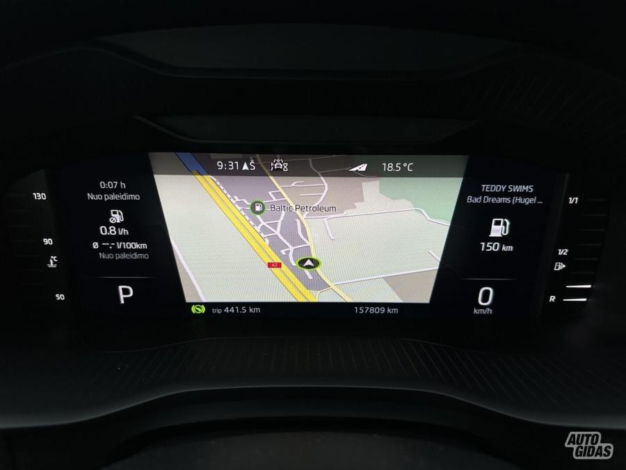 Pelēks Skoda Kodiaq 2023 Avižieniai, ar dzinēja tilpumu 2.00 L un nobraukumu 158 tūkst. km par 23500 €, foto 8 vietnē AUTOMOTO.COM.LV