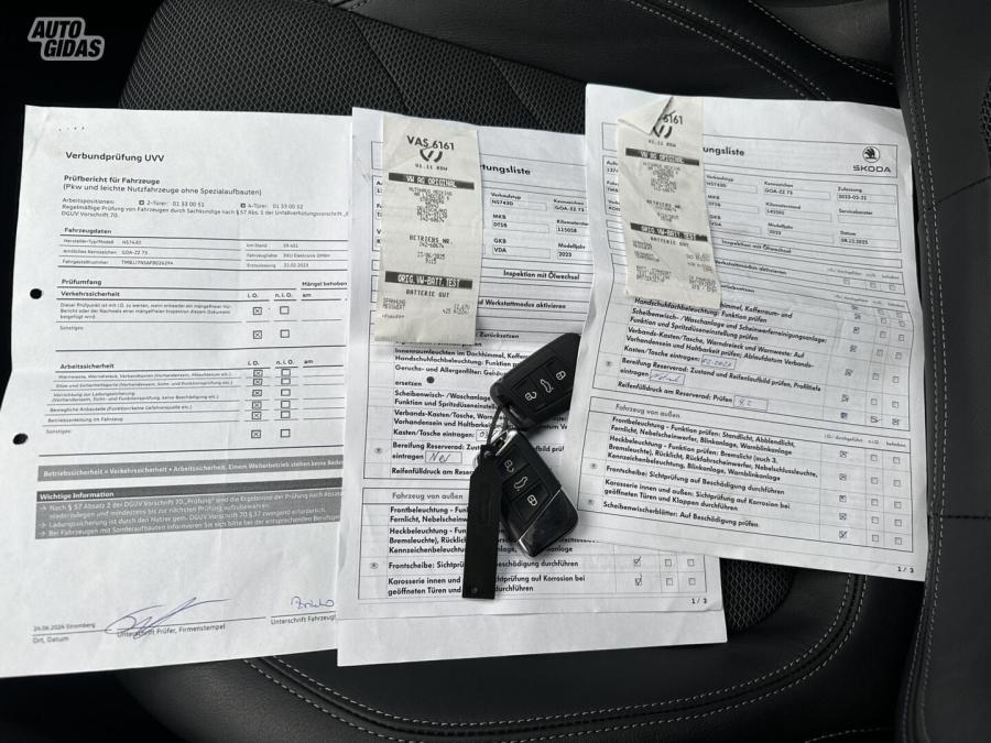 Pelēks Skoda Kodiaq 2023 Avižieniai, ar dzinēja tilpumu 2.00 L un nobraukumu 158 tūkst. km par 23500 €, foto 29 vietnē AUTOMOTO.COM.LV
