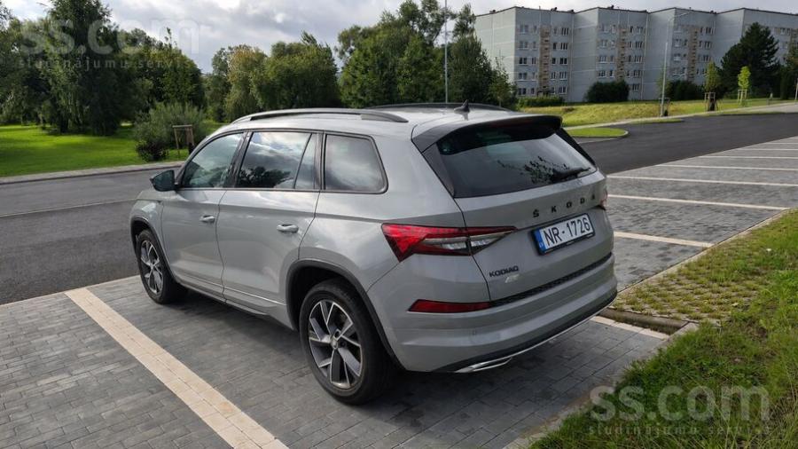 Pelēks Skoda Kodiaq 2023 Jelgava, ar dzinēja tilpumu 1.50 L un nobraukumu 28 tūkst. km par 29000 €, foto 5 vietnē AUTOMOTO.COM.LV