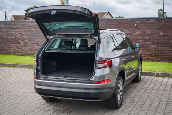 Skoda Kodiaq 2023 in Marijampole on AUTOMOTO.COM.LV Grey Skoda Kodiaq 2023 in Marijampole, with an engine capacity of 1.97 L and mileage of 217 thousand km for 21750 €, photo 11 on AUTOMOTO.COM.LV