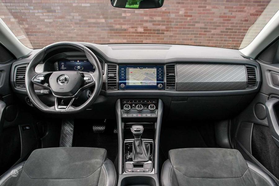 Серый Шкода Kodiaq 2023 в Мариямполе, объемом двигателя 1.97 л и пробегом 217 тыс. км за 21750 €, фото 14 на AUTOMOTO.COM.LV
