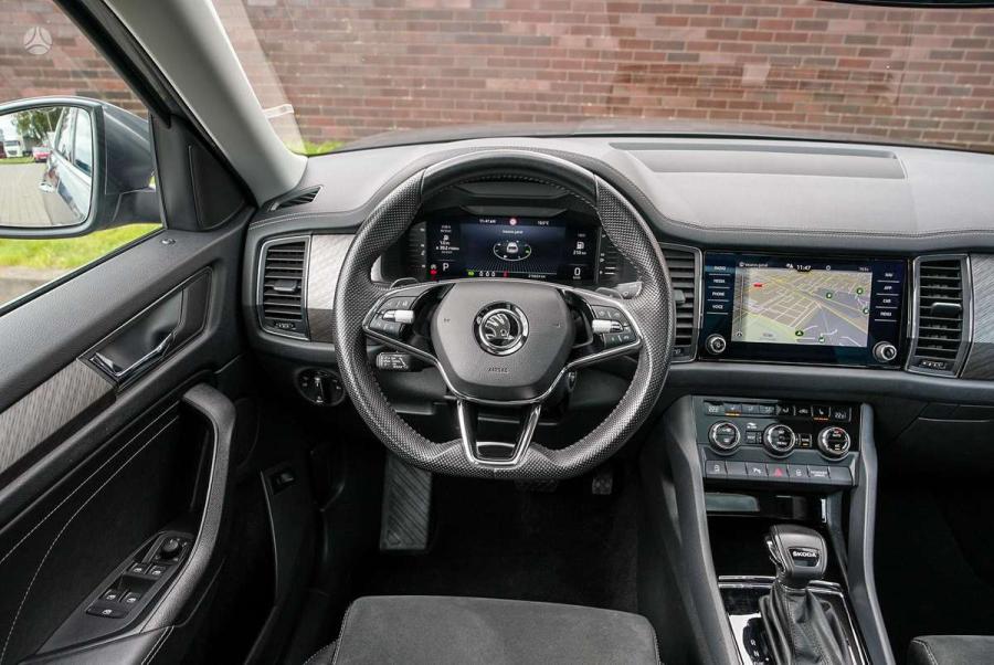 Серый Шкода Kodiaq 2023 в Мариямполе, объемом двигателя 1.97 л и пробегом 217 тыс. км за 21750 €, фото 15 на AUTOMOTO.COM.LV
