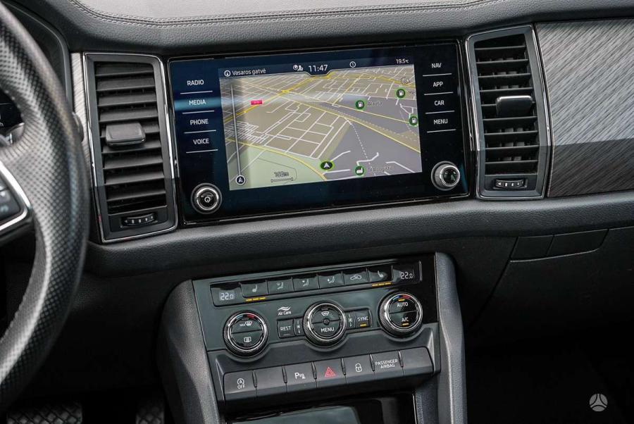 Серый Шкода Kodiaq 2023 в Мариямполе, объемом двигателя 1.97 л и пробегом 217 тыс. км за 21750 €, фото 17 на AUTOMOTO.COM.LV