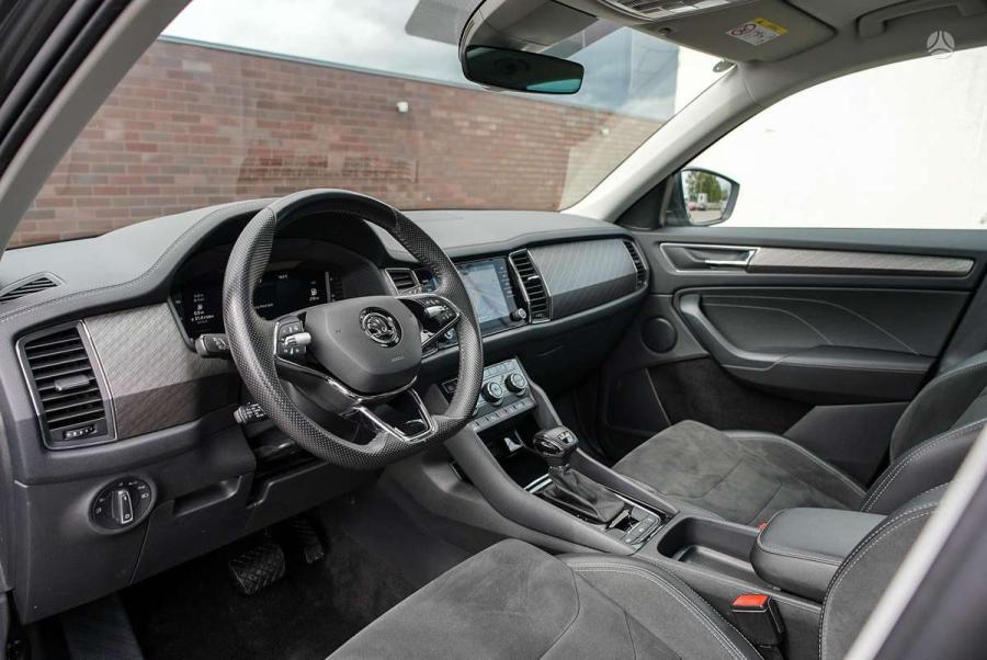 Серый Шкода Kodiaq 2023 в Мариямполе, объемом двигателя 1.97 л и пробегом 217 тыс. км за 21750 €, фото 25 на AUTOMOTO.COM.LV