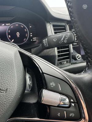 Grey Skoda Kodiaq 2023 in Klaipeda, with an engine capacity of 1.98 L and mileage of 129 thousand km for 29900 €, photo 17 on AUTOMOTO.COM.LV