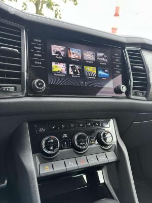 Grey Skoda Kodiaq 2023 in Klaipeda, with an engine capacity of 1.98 L and mileage of 129 thousand km for 29900 €, photo 19 on AUTOMOTO.COM.LV
